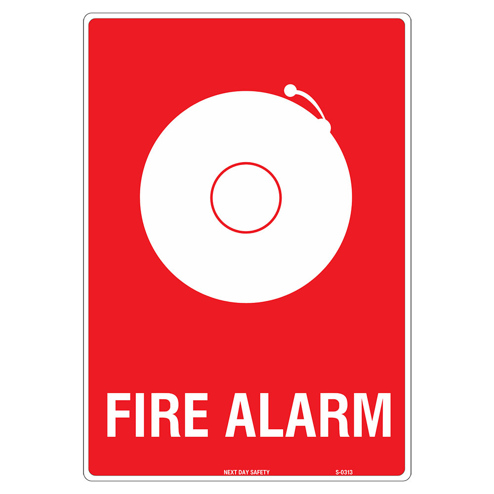 Fire Alarm Indicator Sign - Next Day Safety