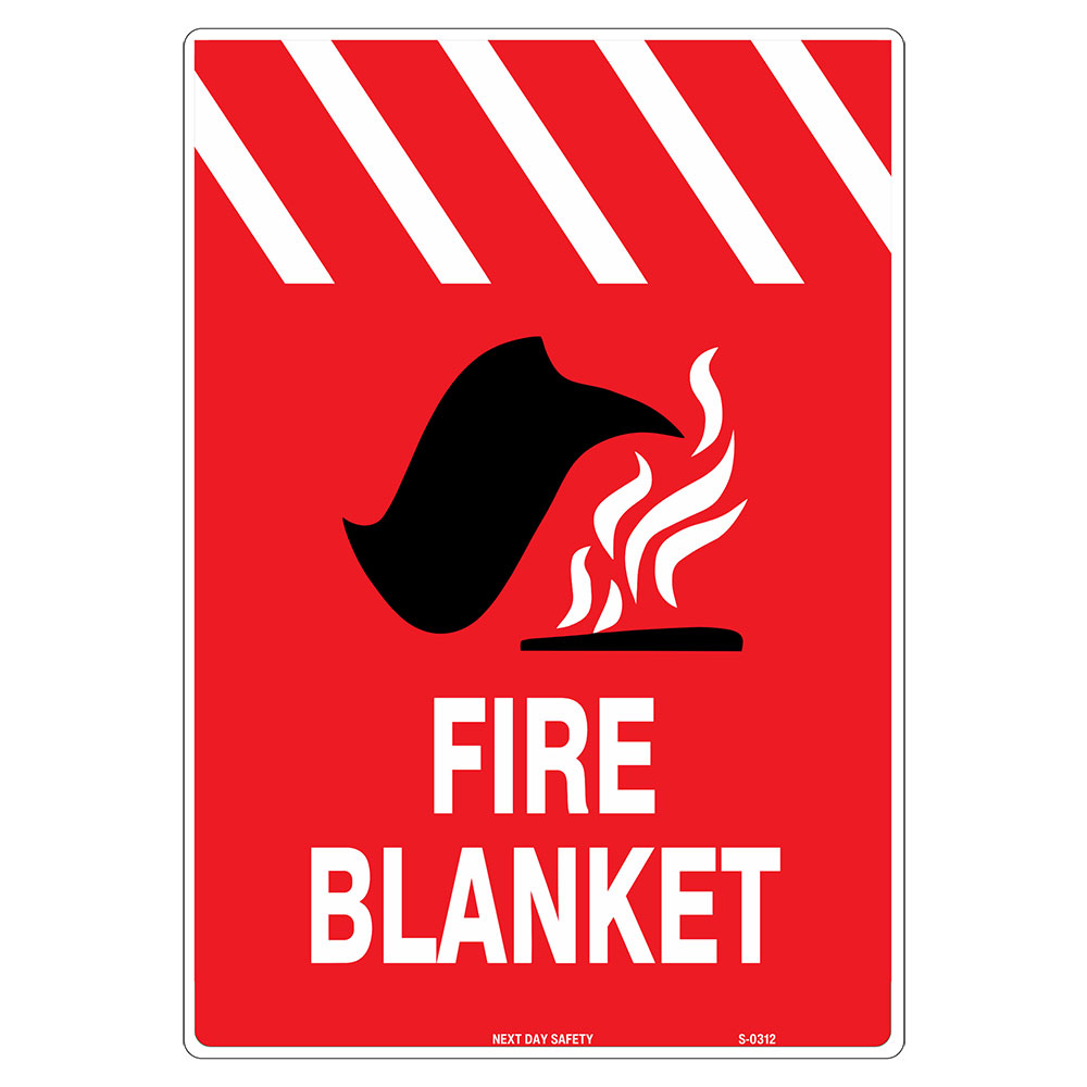 Fire Blanket Sign - Next Day Safety