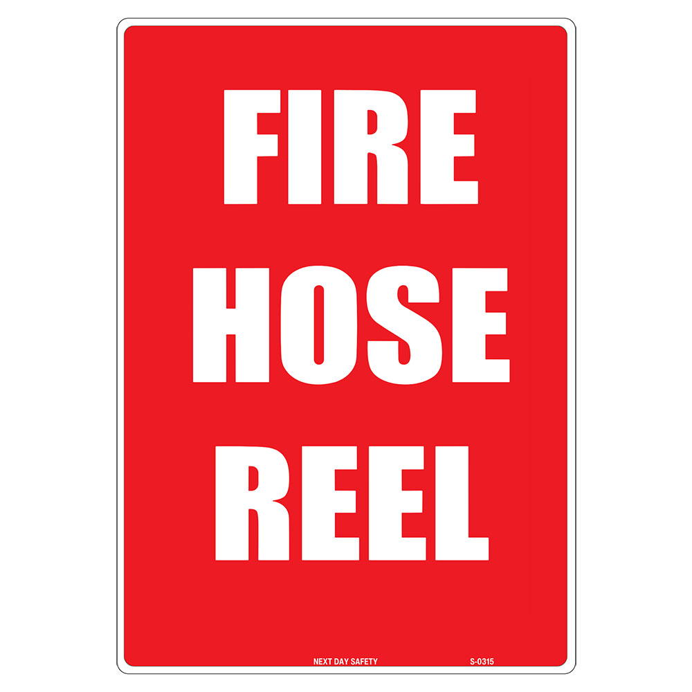 Fire Hose Reel Sign - Next Day Safety