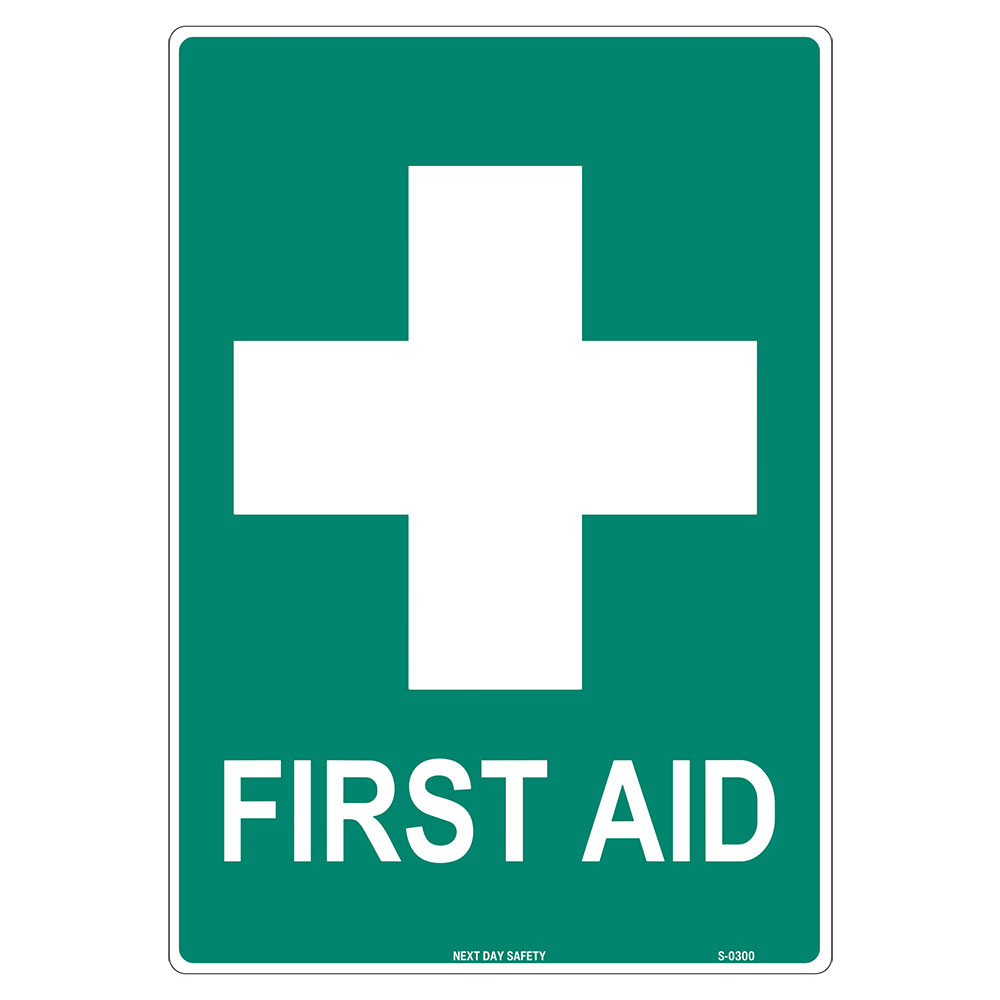 First Aid Location Sign - Next Day Safety