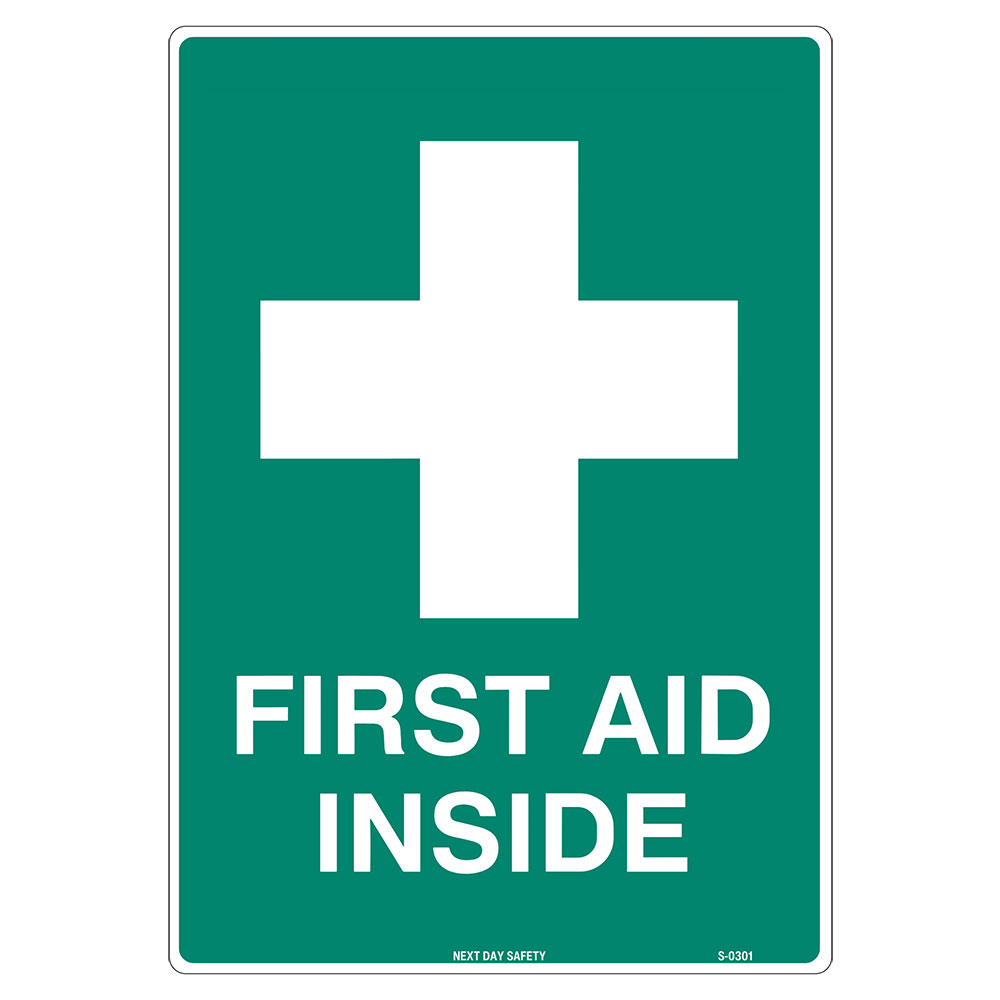 First Aid Locator Sign - Next Day Safety