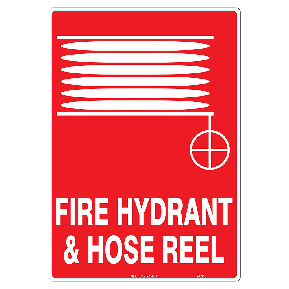 Hydrant & Hose Reel Sign - Next Day Safety