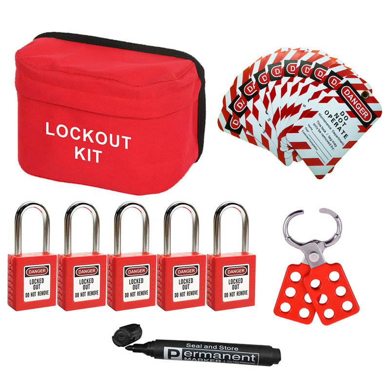 Filled Personal Lockout Tagout Kit - Next Day Safety