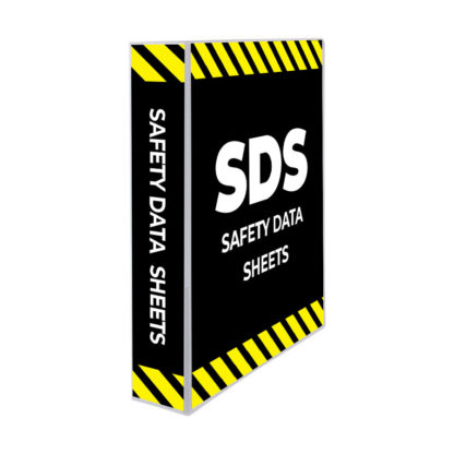 Steel SDS Storage Box With 2 x Ring Binders - Next Day Safety