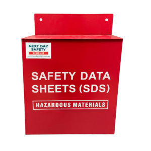 Safety Data Sheet (SDS) Storage Order Online - Next Day Safety