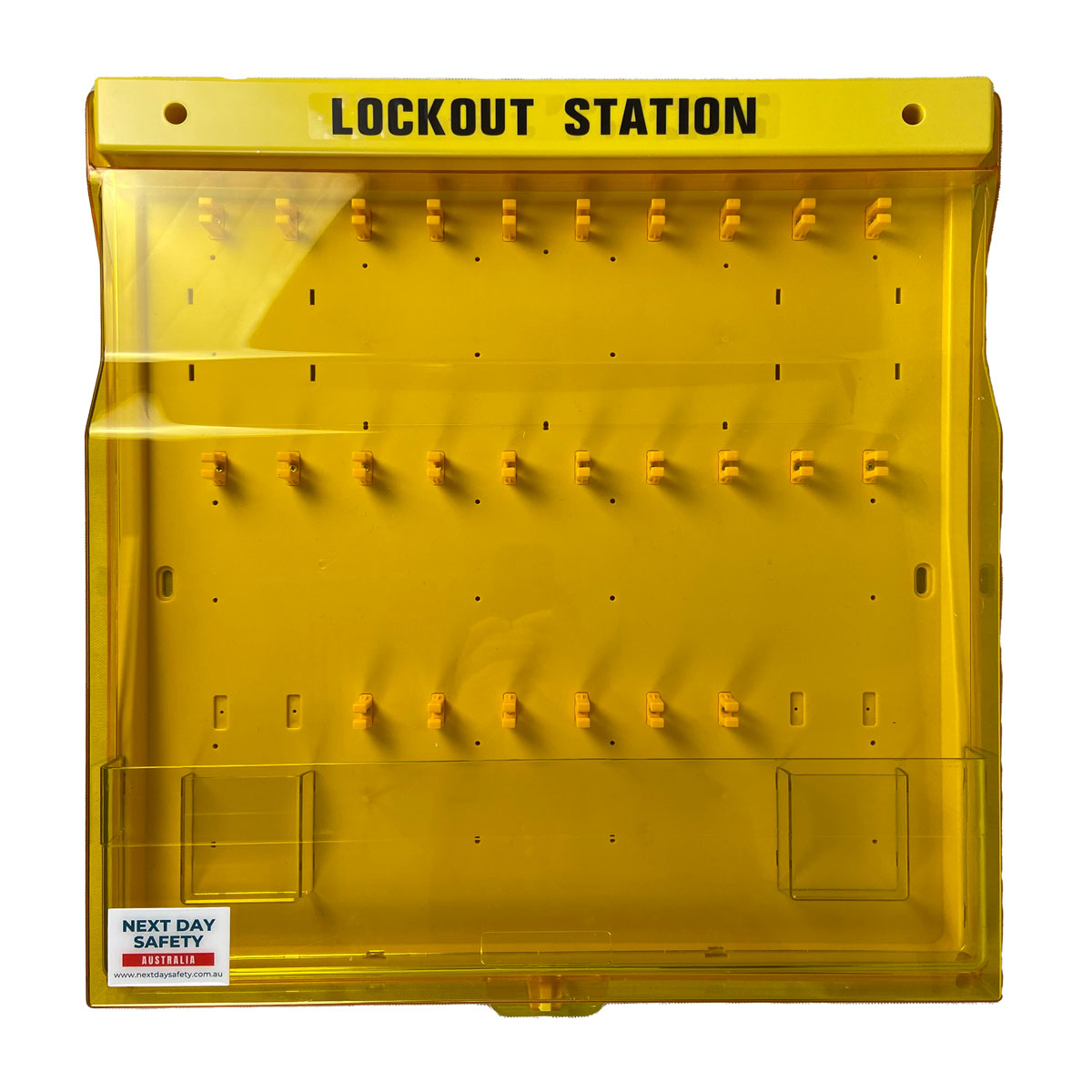 Empty 26 Hook Lockout Tagout Station - Next Day Safety