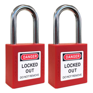 Set of 2 Lockout Tagout Padlocks - Next Day Safety