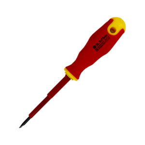 Insulated Screwdriver Slotted 3x75mm - Next Day Safety