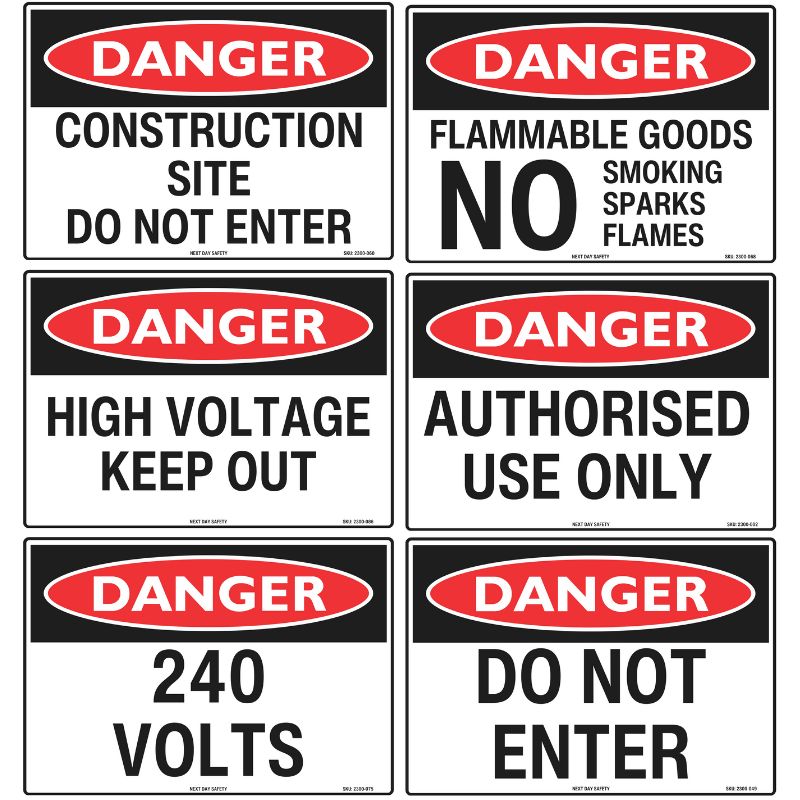 Safety Signs Order Online - Next Day Safety