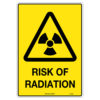 Warning Risk Of Radiation Sign - Next Day Safety