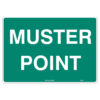 Muster Point Sign - Next Day Safety