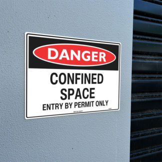 Danger Confined Space Entry Sign - Next Day Safety