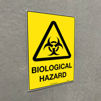 Warning Biological Hazard Sign - Next Day Safety