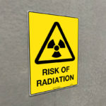 Warning Risk Of Radiation Sign - Next Day Safety
