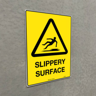 Warning Slippery Surface Sign - Next Day Safety