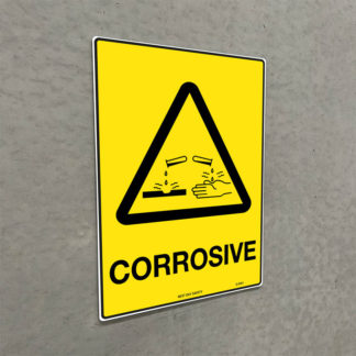 Warning Corrosive Sign - Next Day Safety