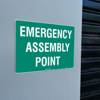 Emergency Assembly Point Sign - Next Day Safety