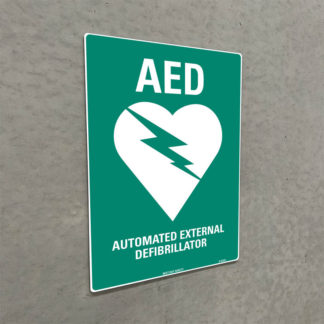 AED Location Marker Sign - Next Day Safety