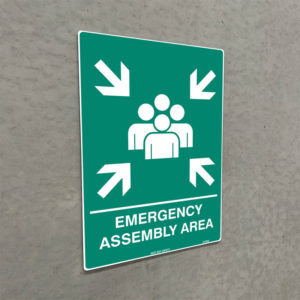 Emergency Assembly Point Sign - Next Day Safety