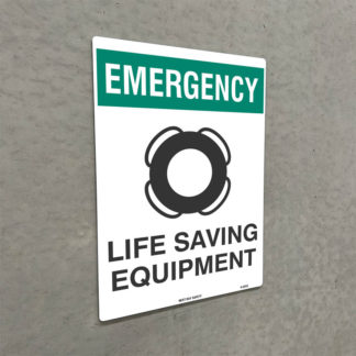 Life Saving Equipment Sign - Next Day Safety