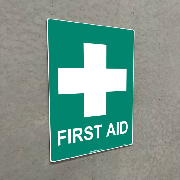 First Aid Location Sign - Next Day Safety