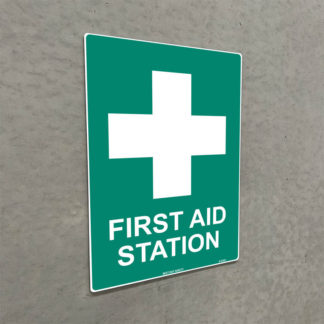 First Aid Station Sign - Next Day Safety