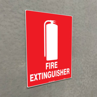 Fire Extinguisher ID Fire Sign - Next Day Safety