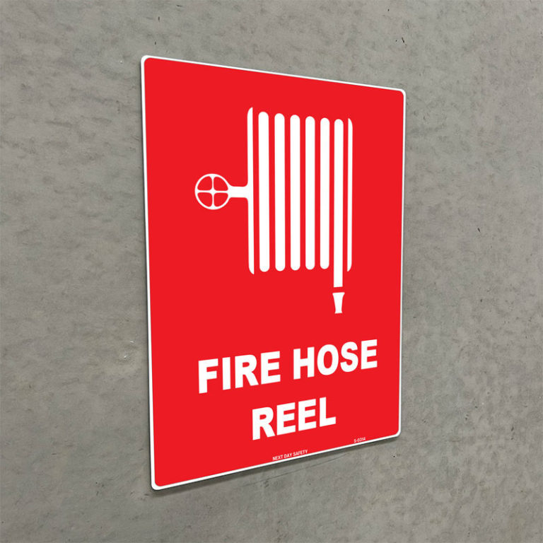Fire Hose Reel Sign - Next Day Safety