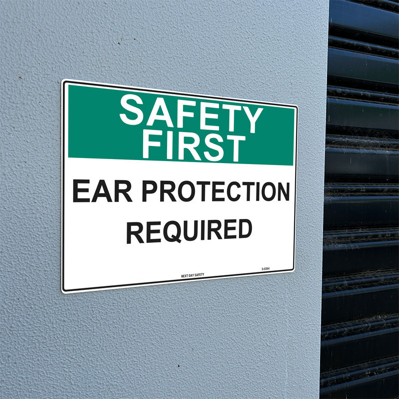 Ear Protection Sign - Next Day Safety