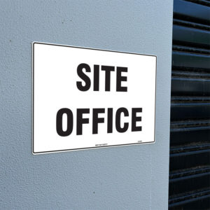 Site Office Label Sign - Next Day Safety
