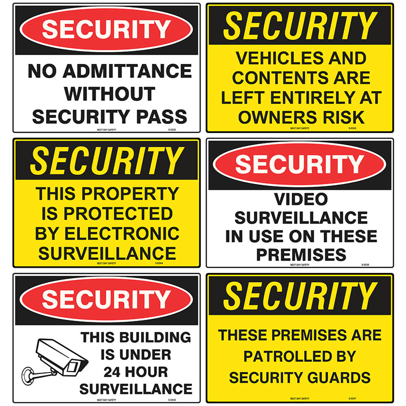 Safety Signs Order Online - Next Day Safety