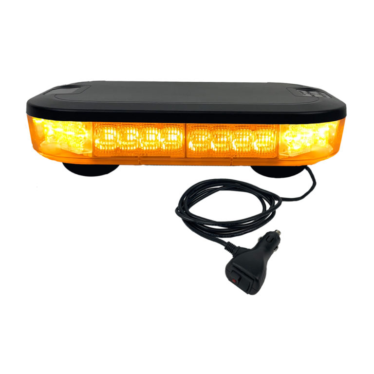 Amber LED Warning Mini Light Bar - Next Day Safety