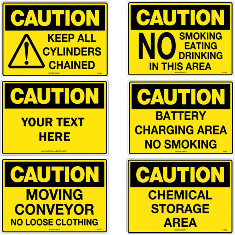 Safety Signs Order Online - Next Day Safety