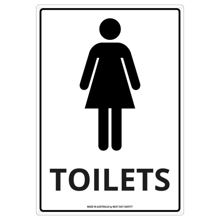Female Toilets Indicator - Next Day Safety